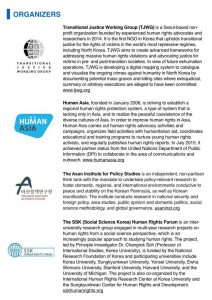 Regional Cooperation for Transitional Justice in Asia and Human Rights ...